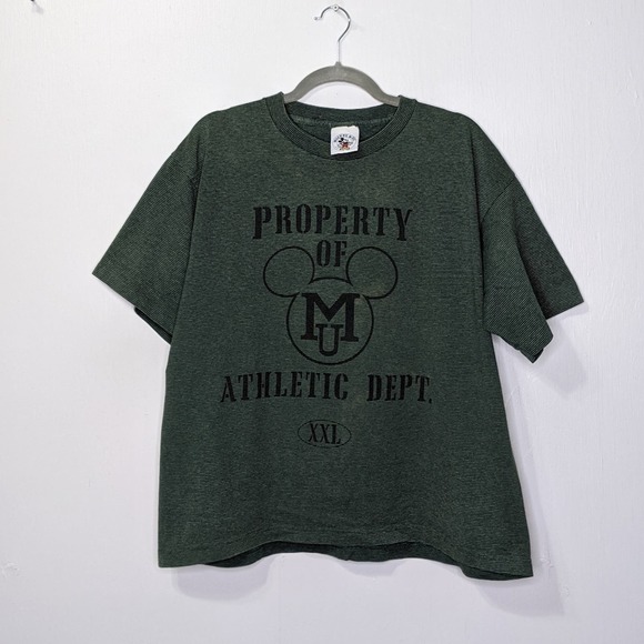 Vintage | Shirts | Vtg Mickey Mouse University Disney Single Stitch ...